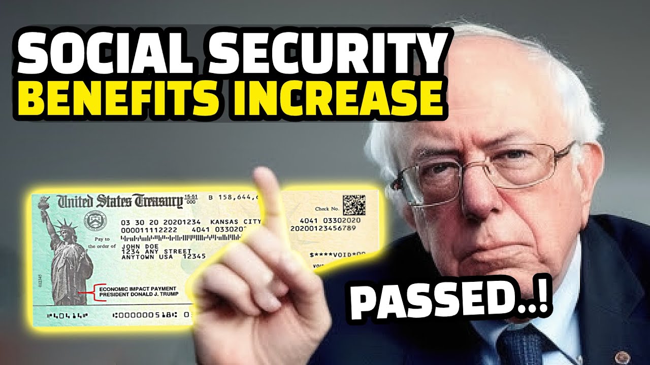 Social Security Benefits Stimulus Check Update Increase for SSDI, SSI ...