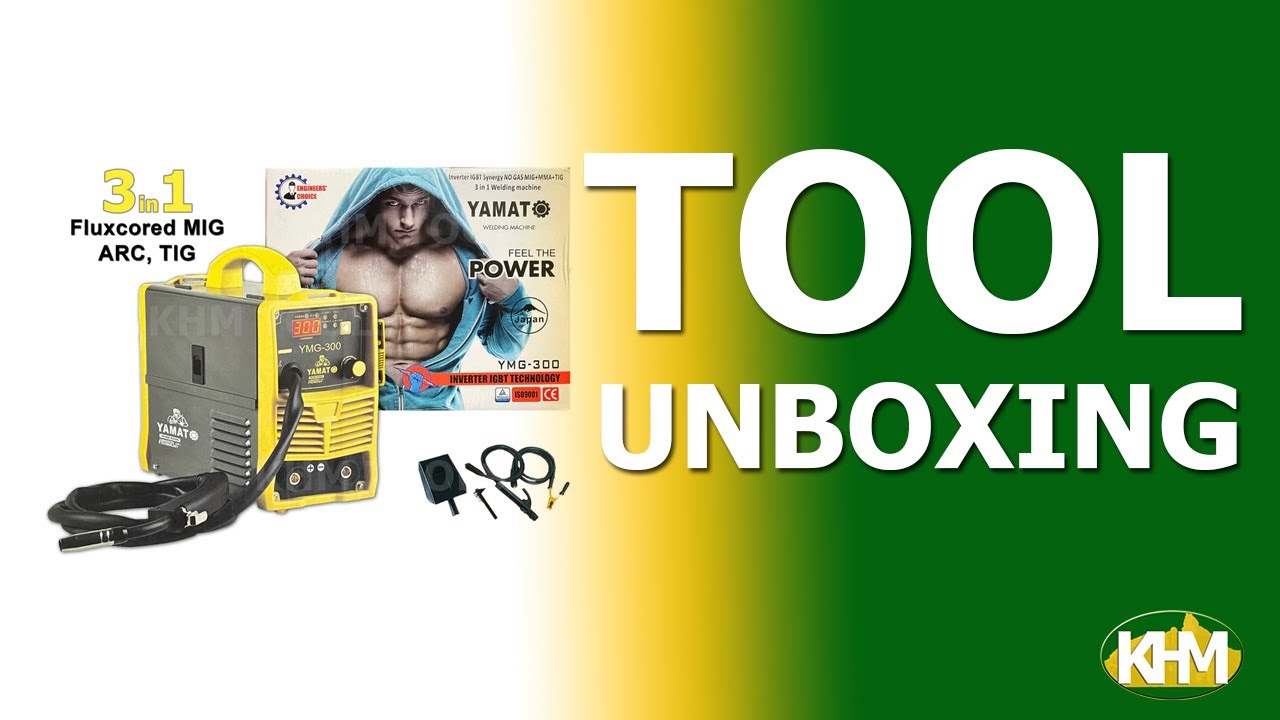 Yamato YMG 300 3in1 DC Inverter Multi Process Welding Machine MIG,ARC ...