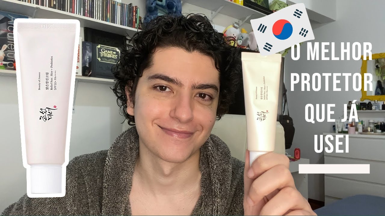 RESENHA PROTETOR SOLAR BEAUTY OF JOSEON RELIEF SUN: RICE + PROBIOTICS ...