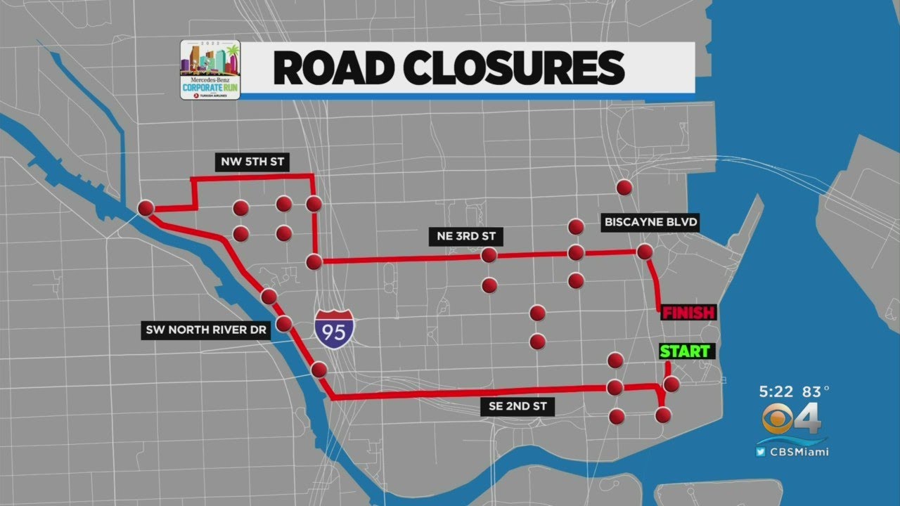 Miami Corporate Run Kicks Off Thursday - YouTube