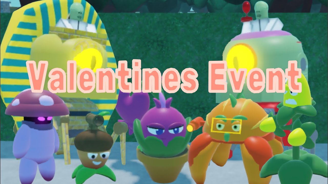 Valentines Event + Zomboss fights (PvZ Garden Invasion) - YouTube