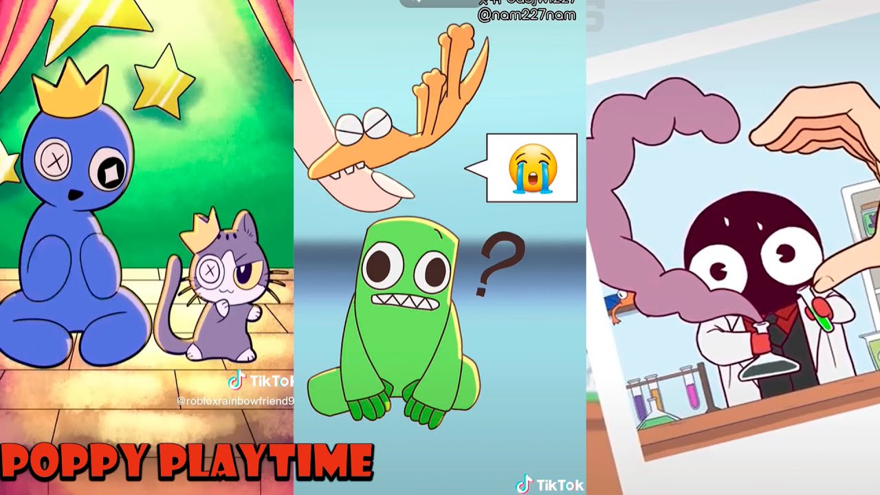 POPPY PLAYTIME and RAINBOW FRIENDS Animation - NEW COMPILATION (P.98 ...
