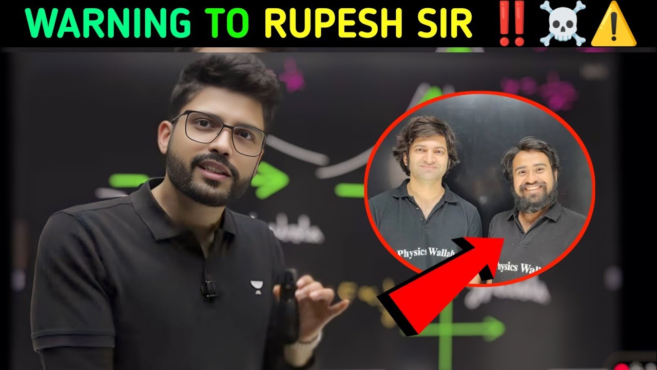 Reply TO RUPESH SIR 🚨💀😱 Ayudh sir galat mat padho ‼️ @Prachand-NEET # ...