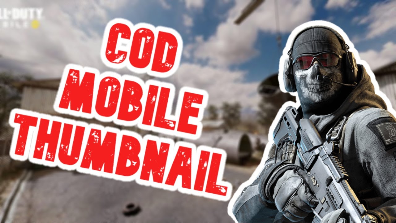 How to make cod mobile thumbnails for free! *NOT CLICKBAIT* - YouTube