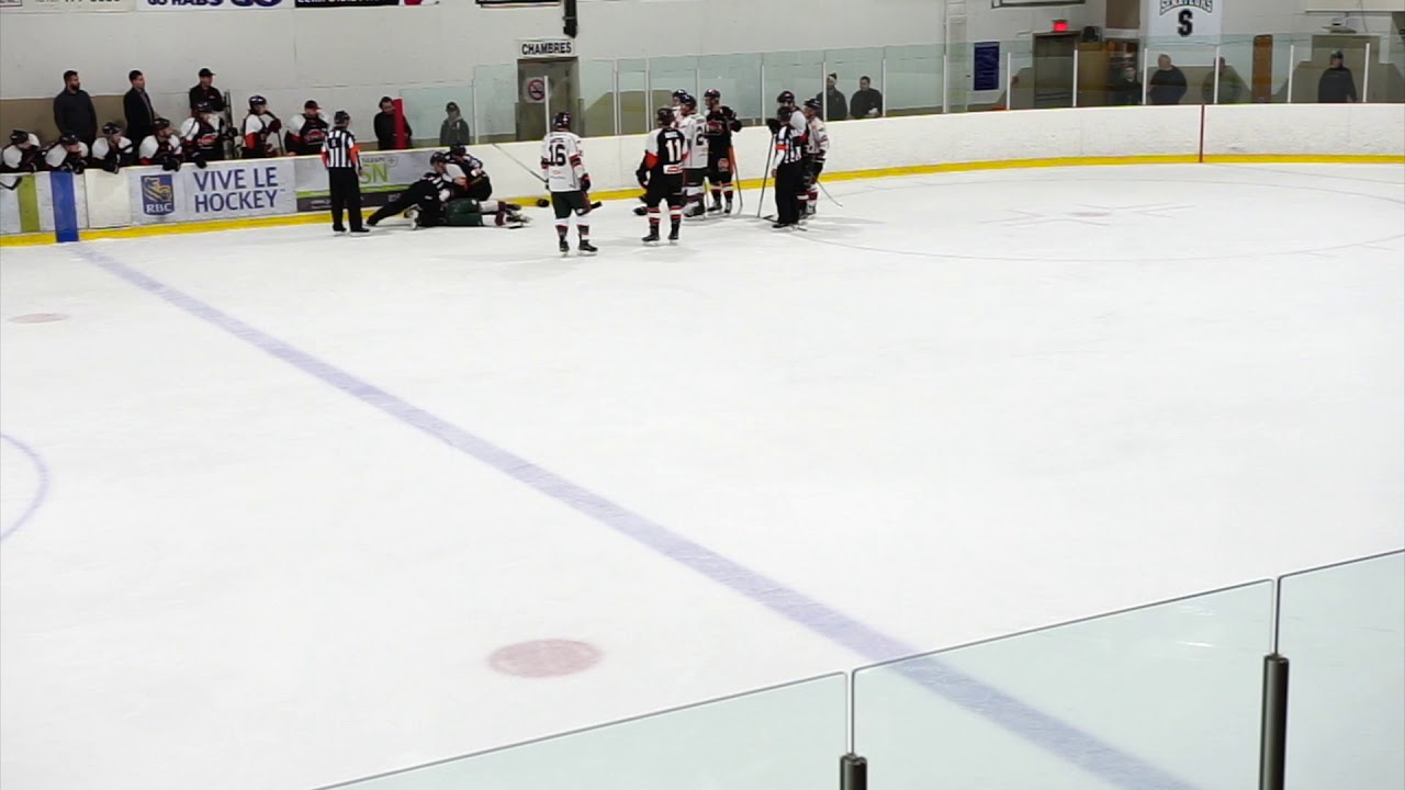 Julien Gauthier (Condor St-Cyrille) vs Jordan Bernier (Wild Windsor) 03 ...