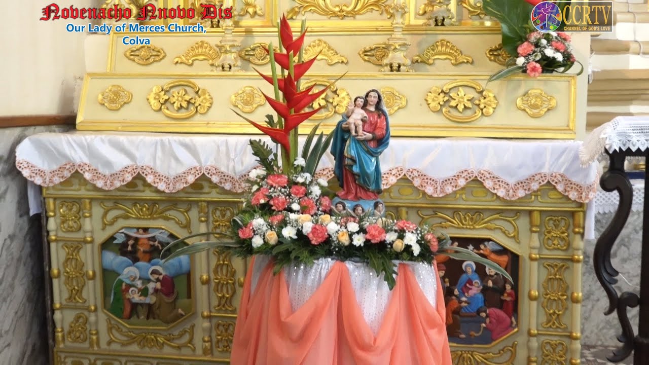 Novenacho Nnovo Dis 7 September 2021 - Our Lady of Merces Church, Colva ...