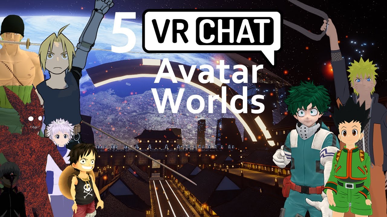 5 VRChat Anime Avatar Worlds [Part 2] - YouTube