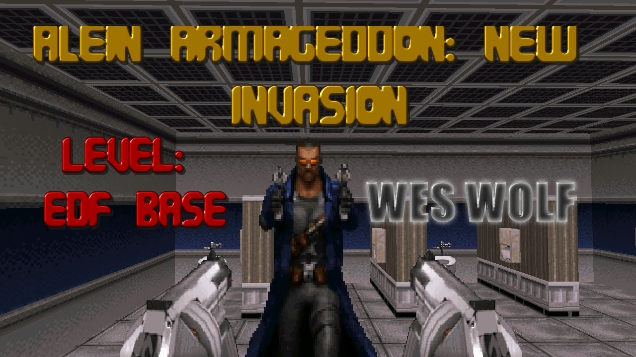 Let's Play Duke 3D ALIEN ARMAGEDDON | EDF Base [Wes Wolf] - YouTube