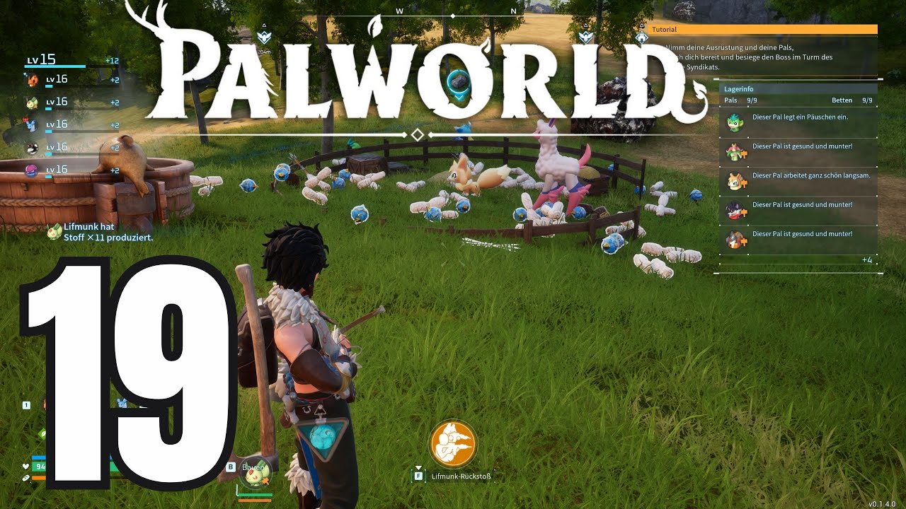 Palworld 19: Da ist Mann einmal länger weg und schon wird ist alles zugemüllt - YouTube