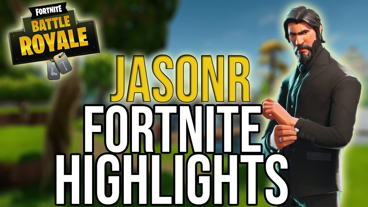 JASONR 25 KILL GAME + HIGHLIGHTS #1 (Fortnite Battle Royale) - YouTube