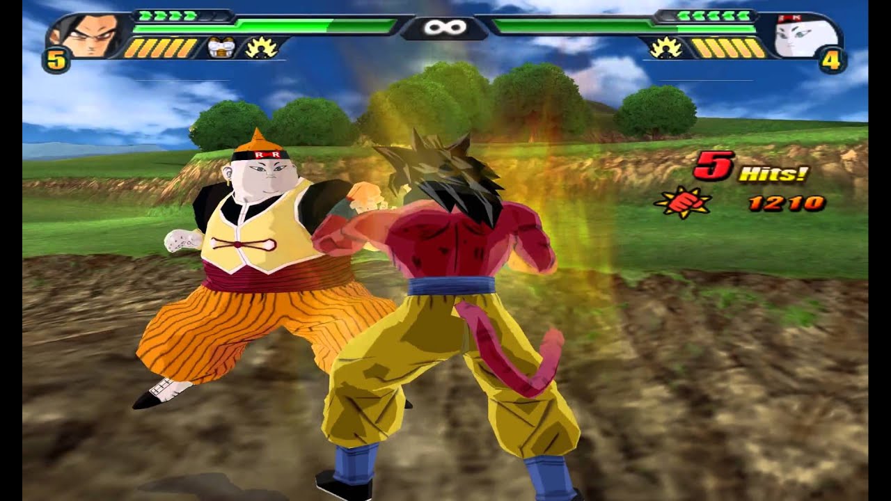 Ssj4 Goku Vs Android 19 Youtube