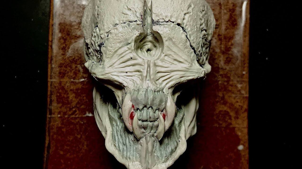 Shin Godzilla Tail Creature Sculpture 31 Heads of Halloween sculpting ...