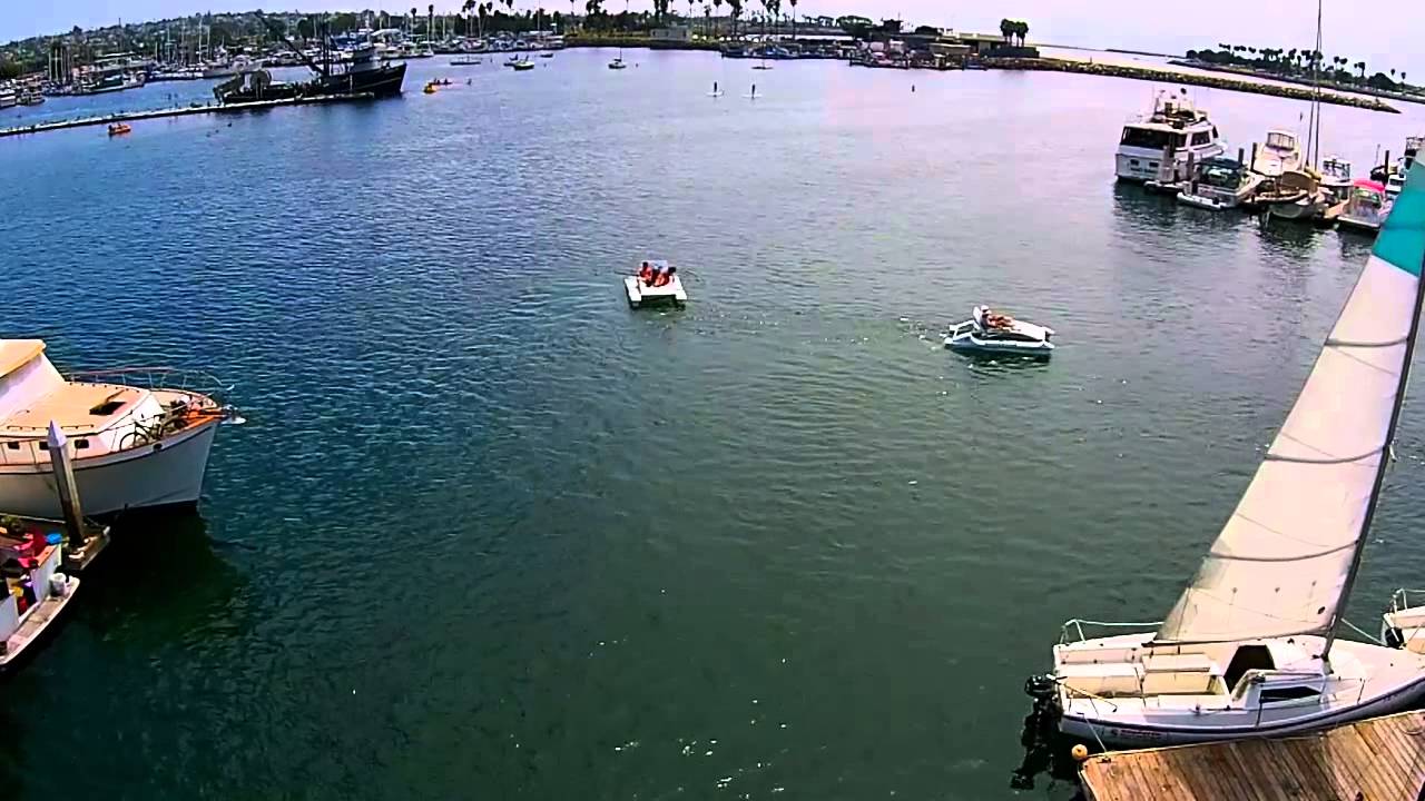 FunCat Electric Catamaran — Seaforth Boat Rentals - YouTube