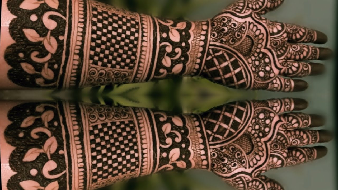 BHARMA FULL HAND BRIDAL HENNA MEHNDI DESIGN | WEDDING MEHENDI DESIGNS ...