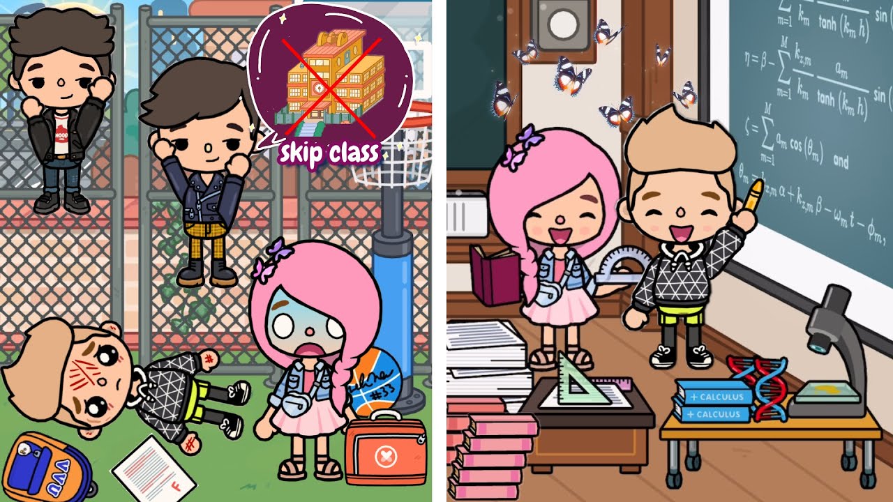 Bad Boy Falls In Love And Becomes Good | Love Story | Toca Life Story ...