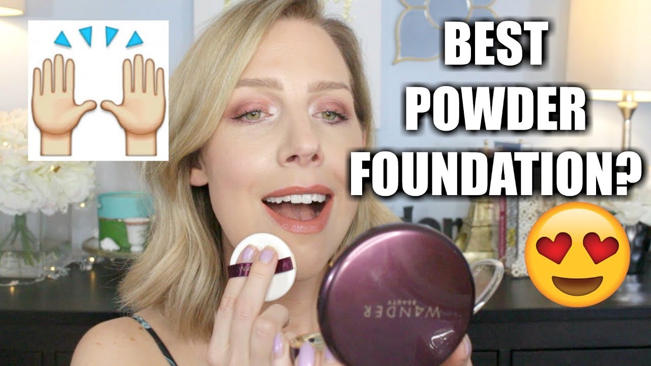 FULL COVERAGE COMPACT FOUNDATION- WANDER BEAUTY REVIEW - YouTube