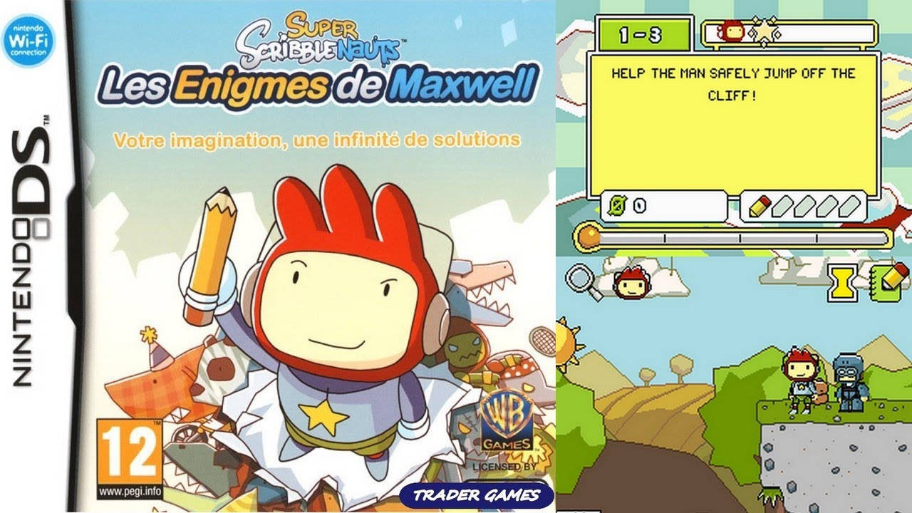 Super Scribblenauts : Les Énigmes de Maxwell (Nintendo DS - 2010 ...