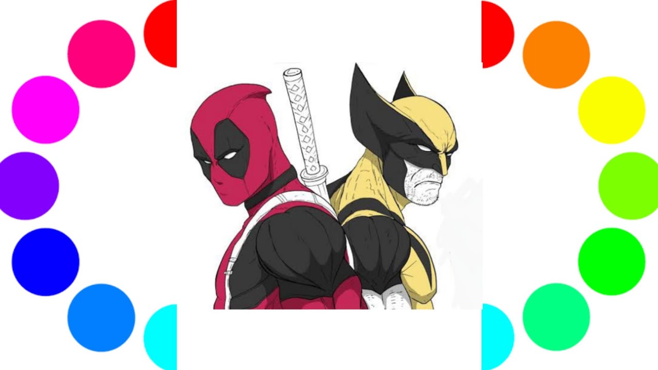 Deadpool & Wolverine - Drawing for Beginners - Step by Step - YouTube