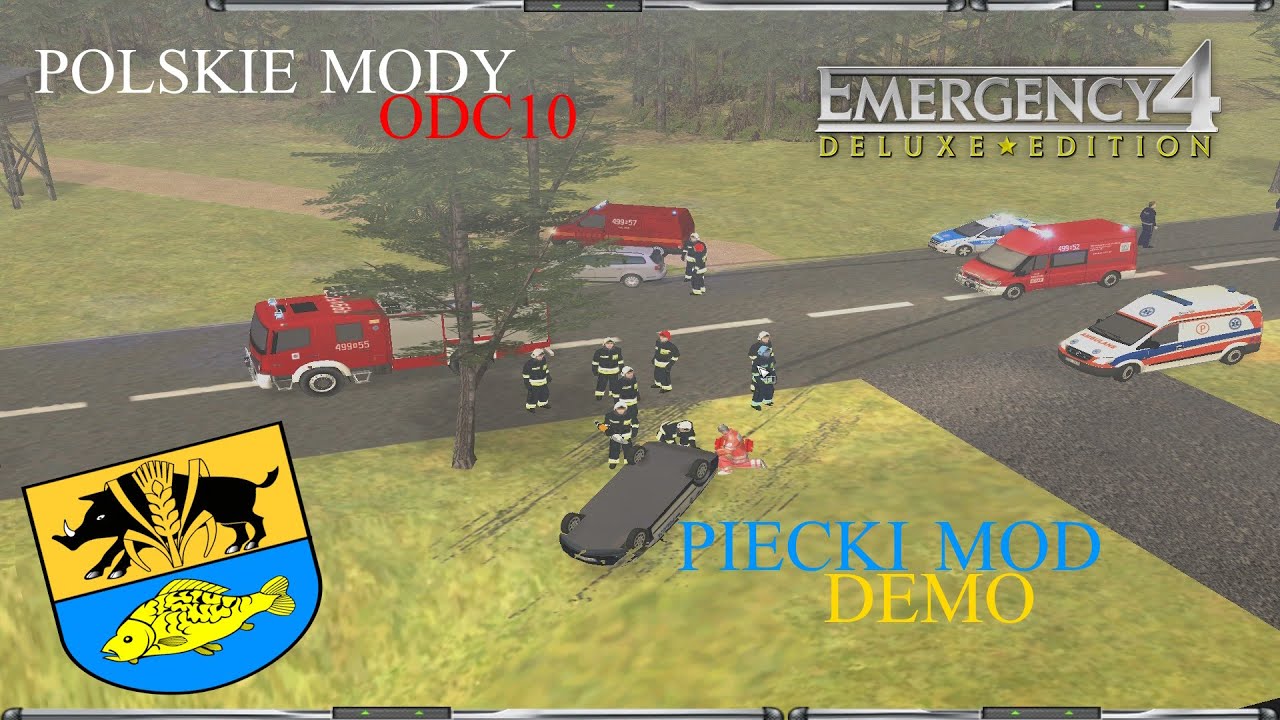 Emergency 4 na Polskich modach Piecki Mod Demo ODC-10 - YouTube