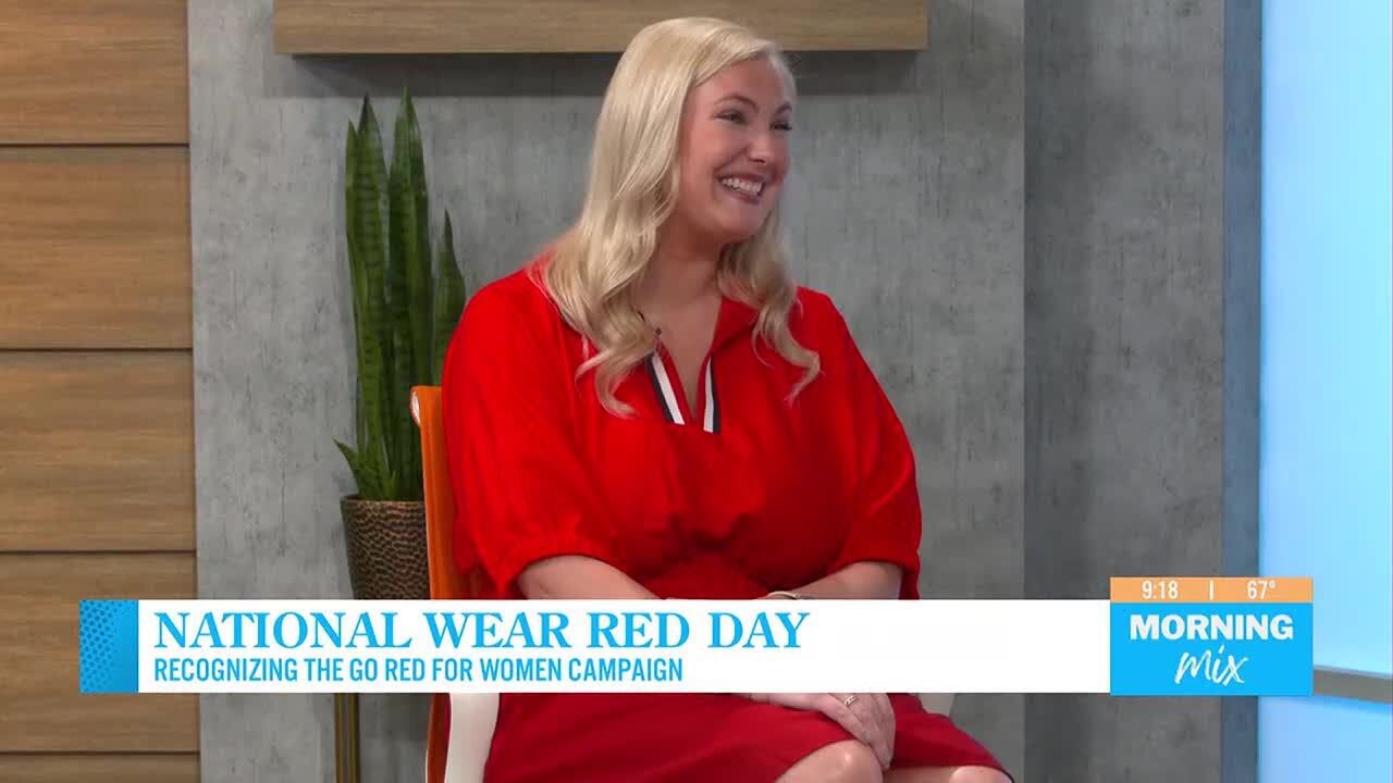National Wear Red Day - Recognizing the Go Red For Women Campaign - YouTube