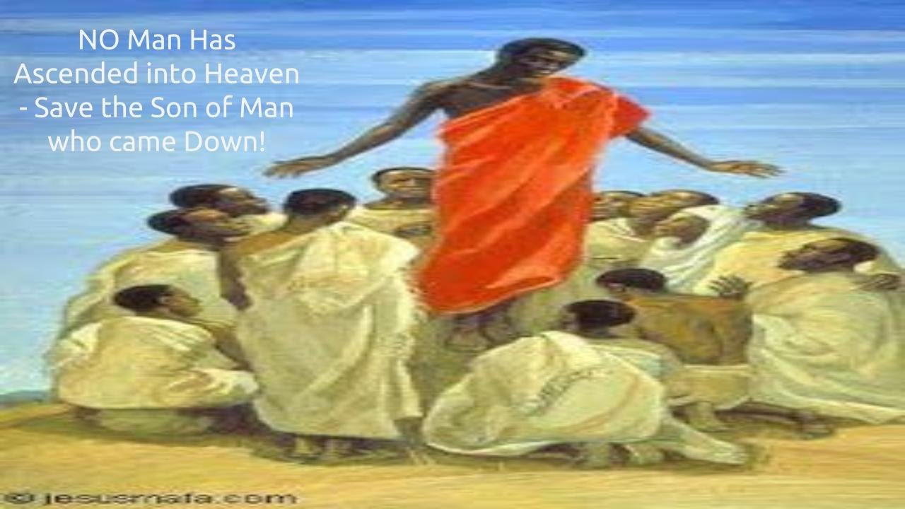 Man Ascending To Heaven