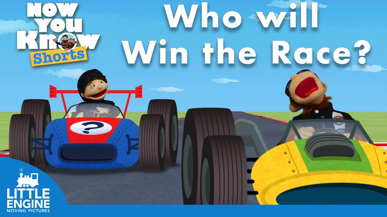 Who will Win the Race?🏎 | Now You Know | Learning for Kids 🧑🏻🐵 - YouTube