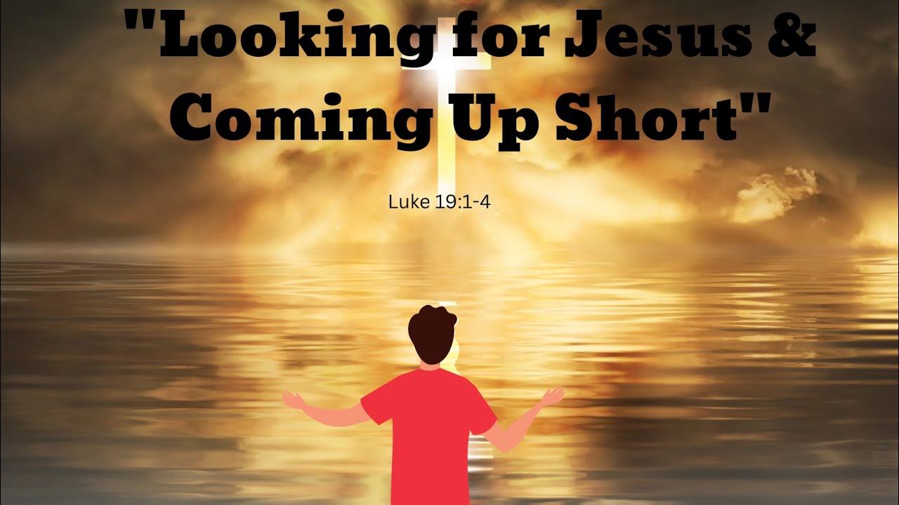 "Looking for Jesus and Coming Up Short" - YouTube