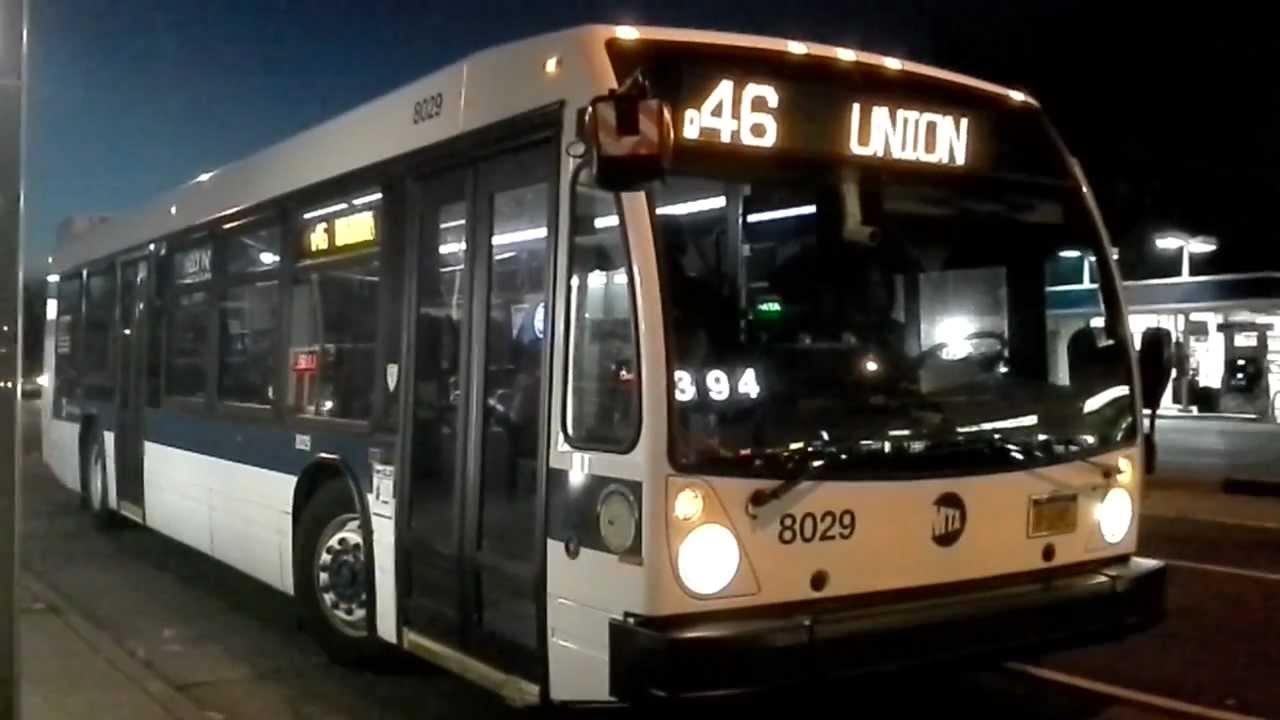 MTA New York City Bus 2011 NovaBus LFS 8029 On The Q46 @ Springfield ...