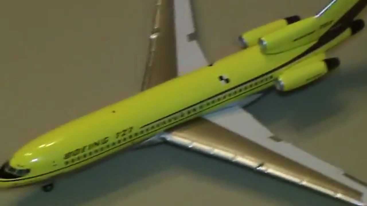 Review: Inflight 500/Herpa Wings Boeing Aircraft Company Boeing 727-022 ...