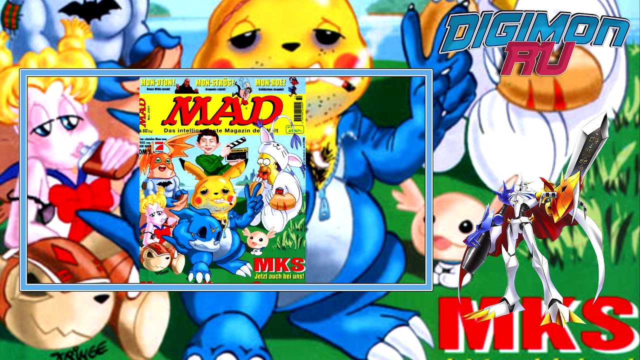 DigimonRU. Digimon Easter eggs 2 - YouTube