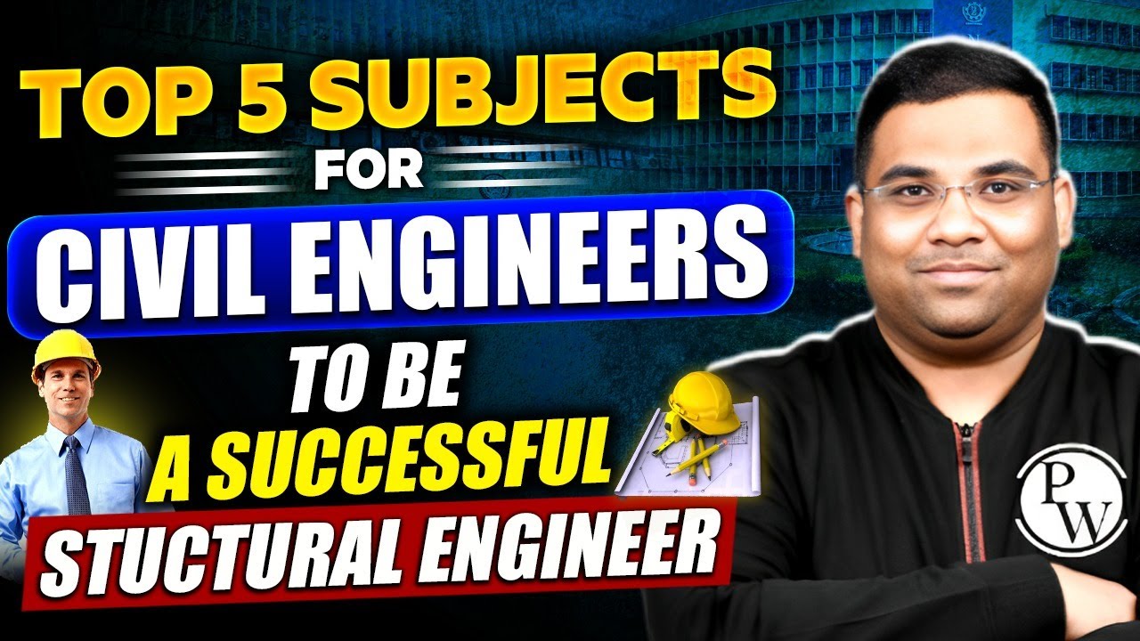 Top 5 Subjects For Civil Engineers | To be a successful Structural ...