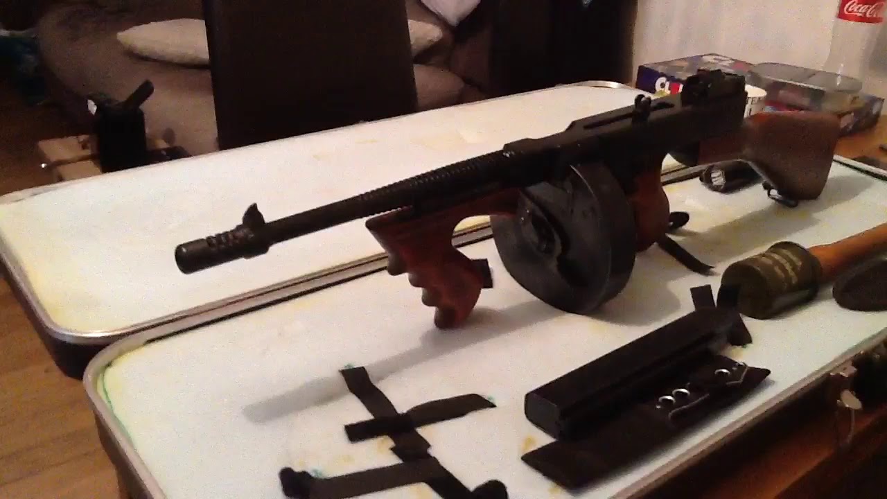 Thomson machine gun dated 1924 - subscribe for more videos on old a nd ...