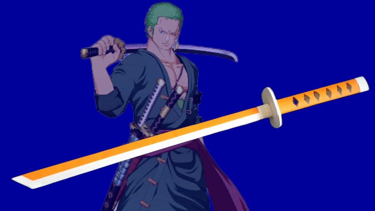 Cách Gấp Kiếm Katana Của Zoro - How To Make a Zoro Sword Shusui Out Of ...