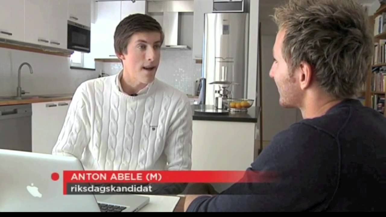 Anton Abele intervjuas av TV4 - YouTube