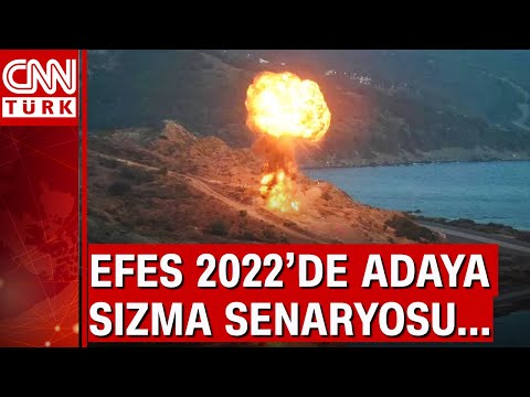 Efes 2022 Seçkin Gözlemci Günü'nün gece safhası nefes kesti! Hedefler tam isabetle vuruldu