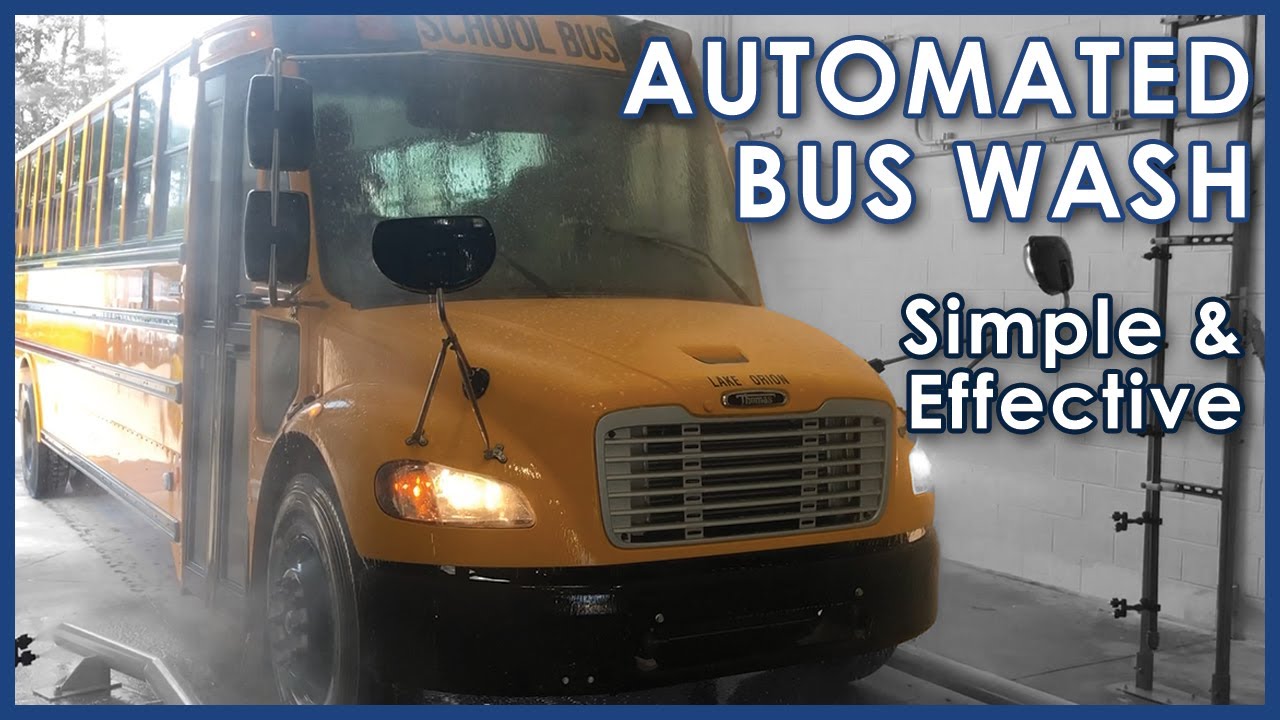 Lake Orion Bus Wash System | Simple Automatic Bus Washing Equipment ...