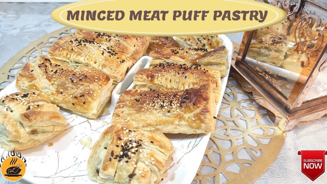 Save your time with this Easy to made Minced Meat Puff Pastry | Puff ...