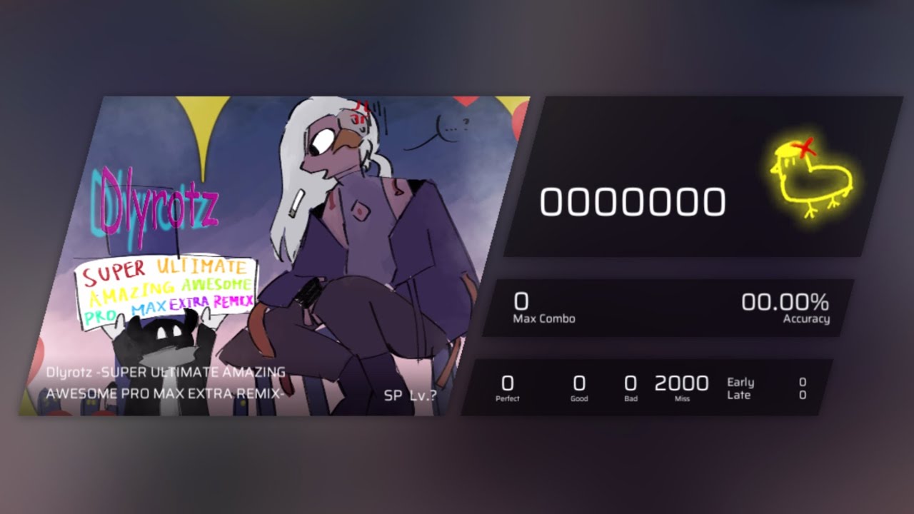 [Phigros/2025 April Fools] Dlyrotz-SUPER ULTIMATE AMAZING AWESOME PRO ...