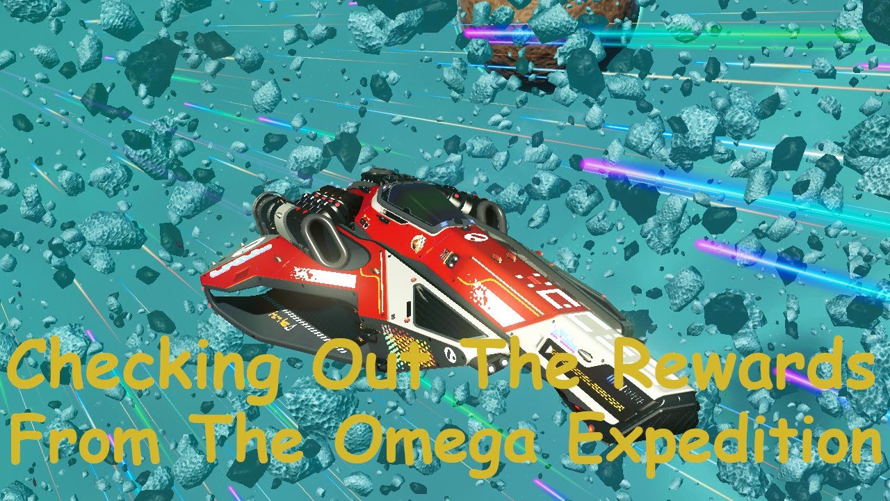 Checking Out The Omega Expedition Rewards - No Mans Sky - YouTube