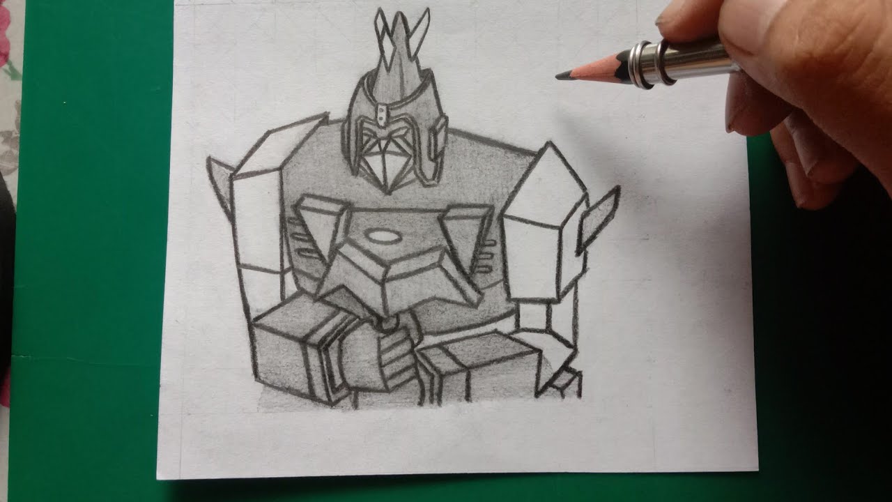 How to draw Voltes V / Drawing Voltes V / Voltes V / Anime drawing ...