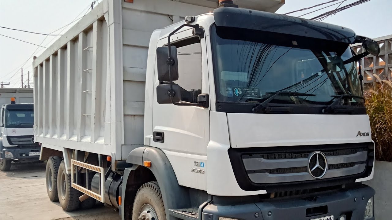DUMP TRUK MERCY AXOR 2528 INDEK 28 TAHUN 2022 - YouTube