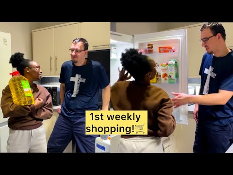 OUR FIRST WEEKLY SHOPPING IN THE NEW HOUSE!