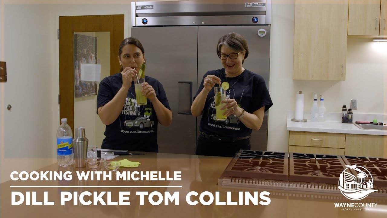 Cooking With Michelle - Dill Pickle Tom Collins - YouTube