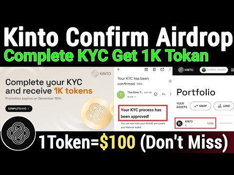 ফ্রিতে Instant 50$ ডলার পাবেন | Instant Kinto Token Claim | Kinto ...