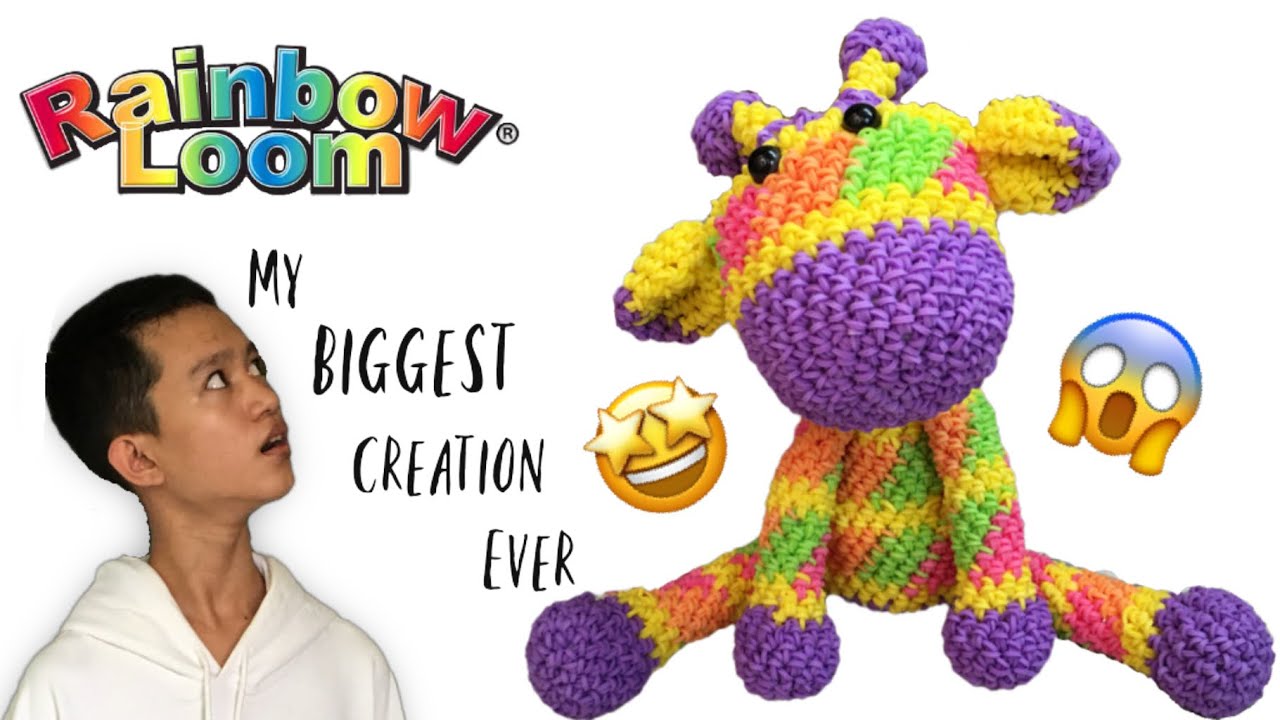 MY TOP 10 BIGGEST RAINBOW LOOM CREATIONS😱🤩~Rainbow Loom - YouTube