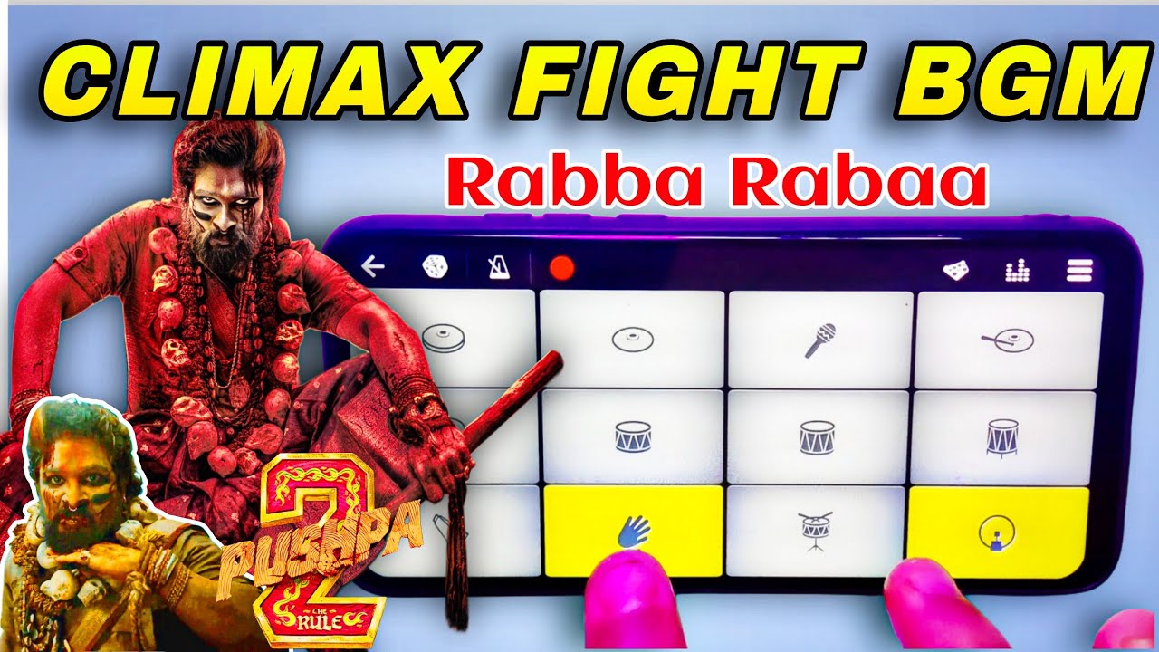 Pushpa 2 Climax Fight BGM On Walk band | Rappa Rappa BGM | Pushpa 2 ...