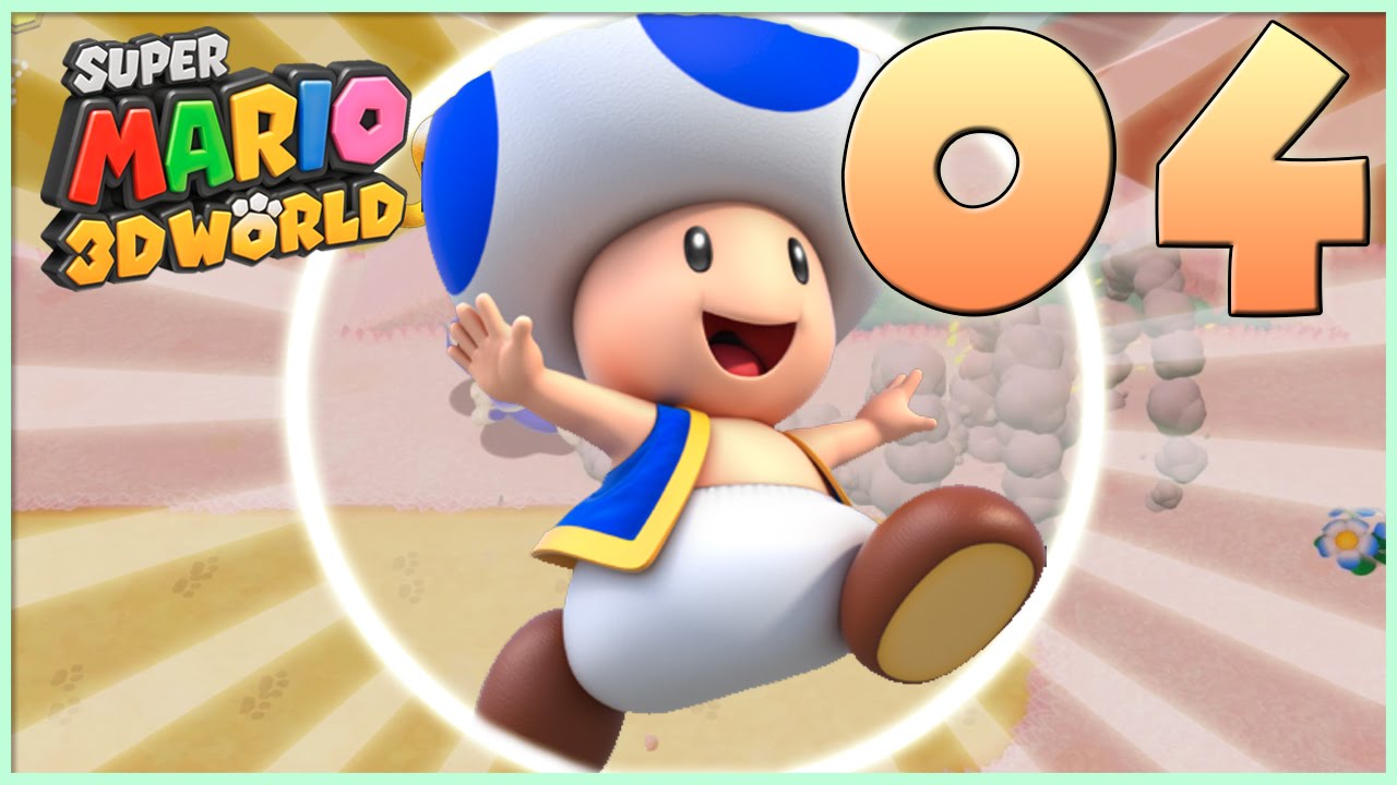 SUPER MARIO 3D WORLD Part 4: Toad räumt auf | Let's Play - YouTube