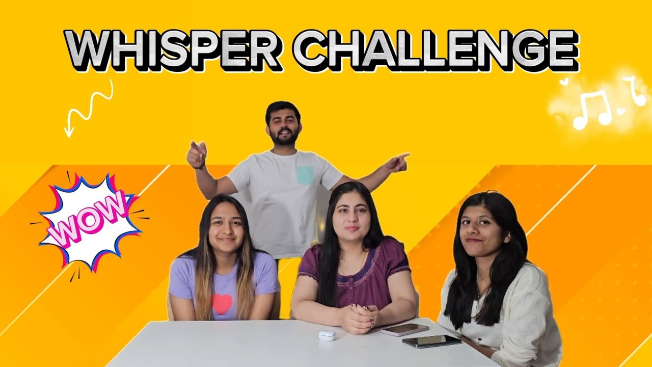 WHISPER CHALLENGE 🔥😍 - YouTube