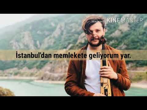 EKİN UZUNLAR - GELİYORUM YAR LYRICS/SÖZLERİ/KARAOKE