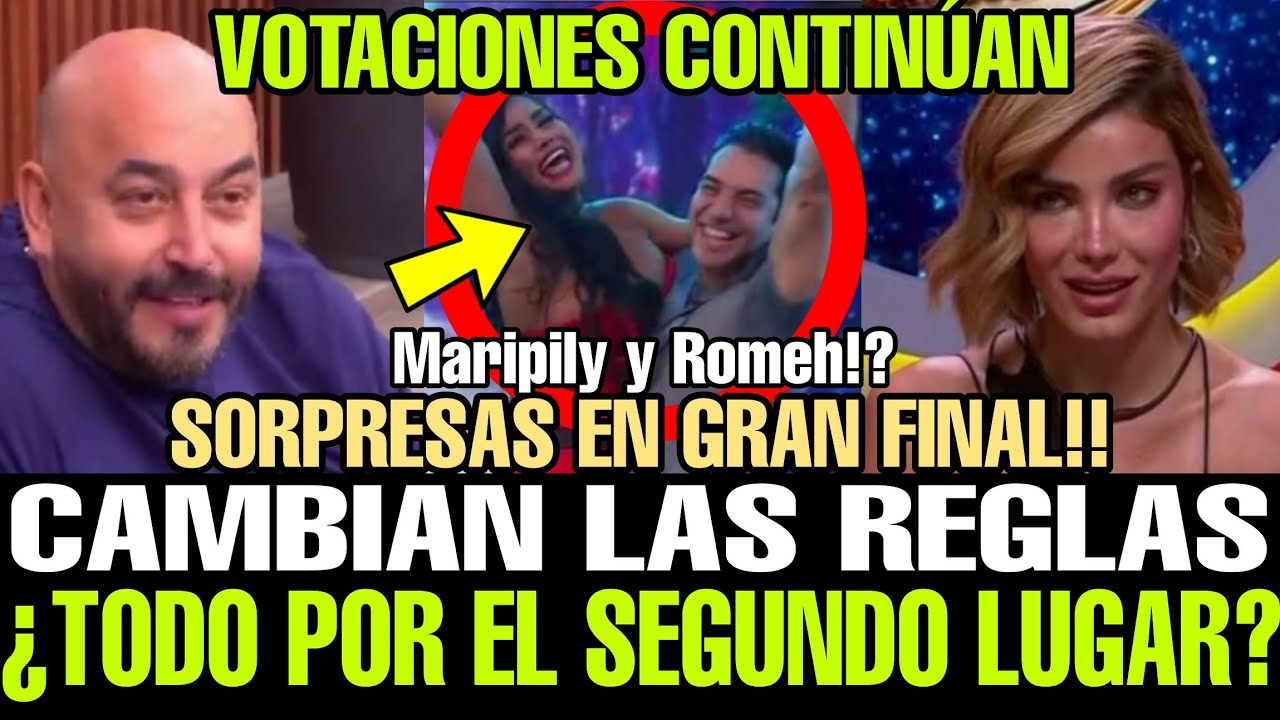 😱 ULTIMA HORA CAMBIAN LAS REGLAS ¿PRIMER Y SEGUNDO LUGAR DIFERENTES ...